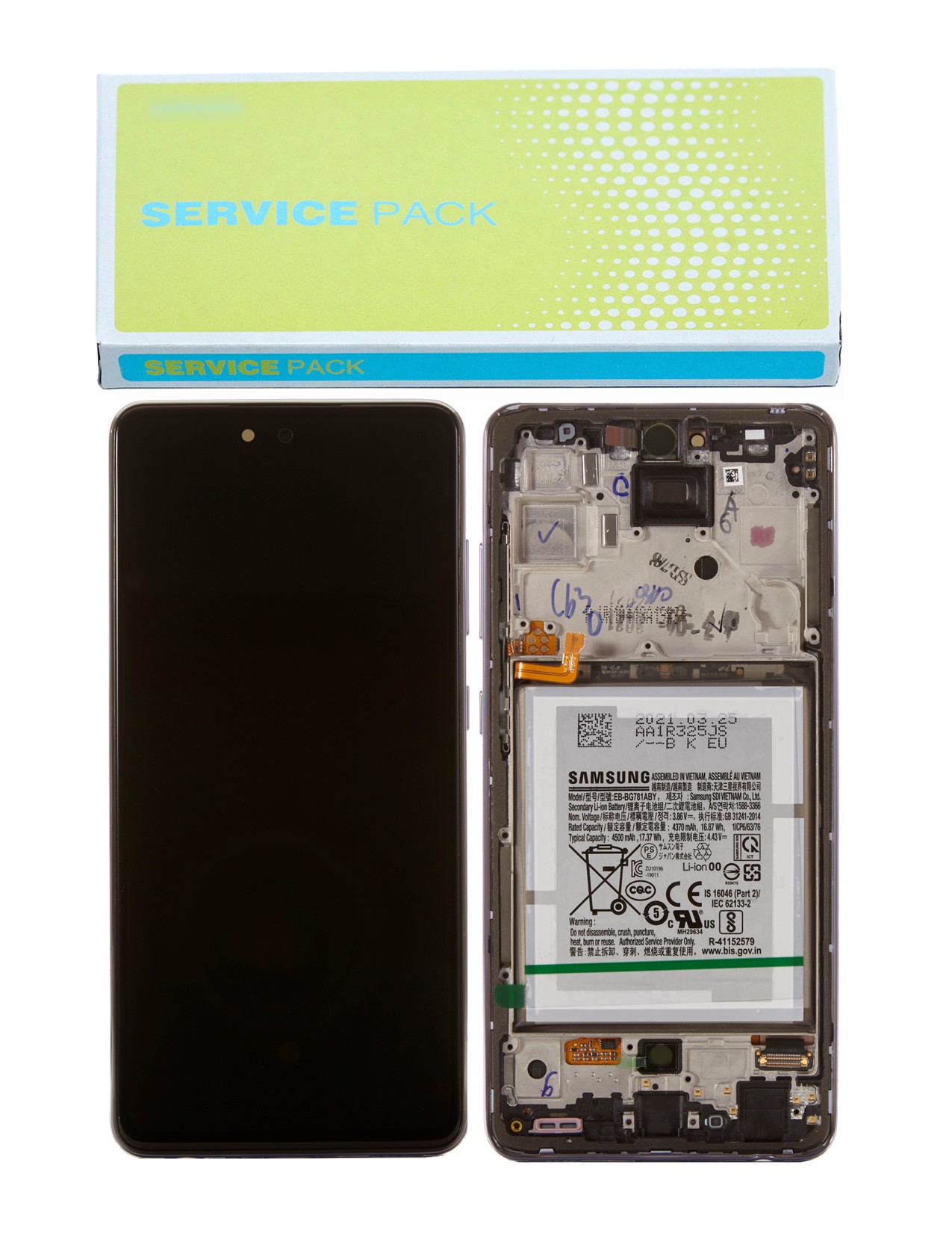 Samsung Galaxy A525 (A52) Violet - Mobile LCD Original pack